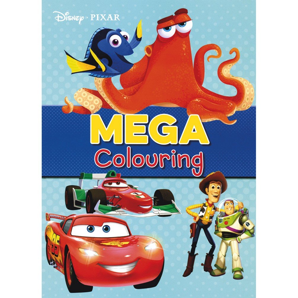 Disney Pixar Mega Colouring | BookBuzz.Store